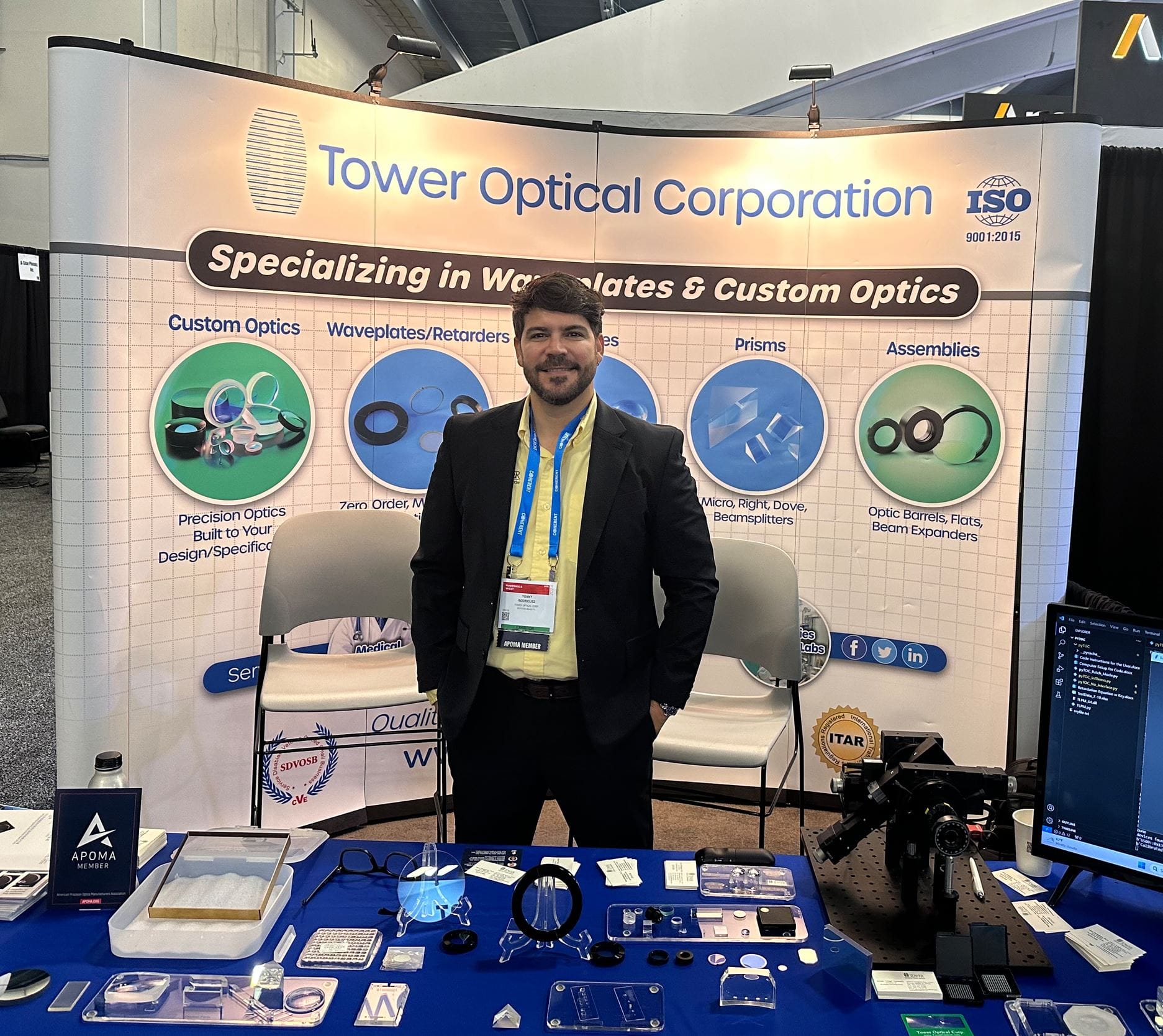 Tower Optical to Exhibit at SPIE Photonics West 2025 - Tower Optical ...